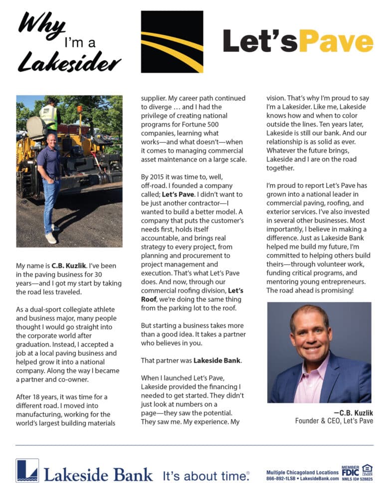 Why I'm A Lakesider - Lakeside Bank