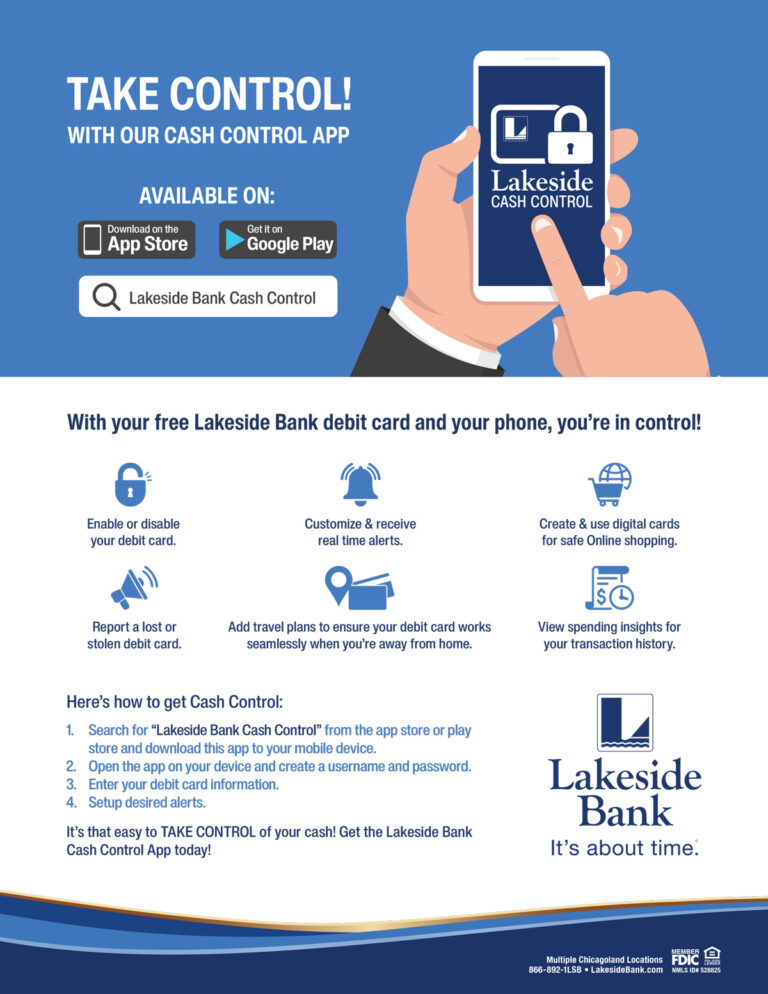 Cash Control - Lakeside Bank
